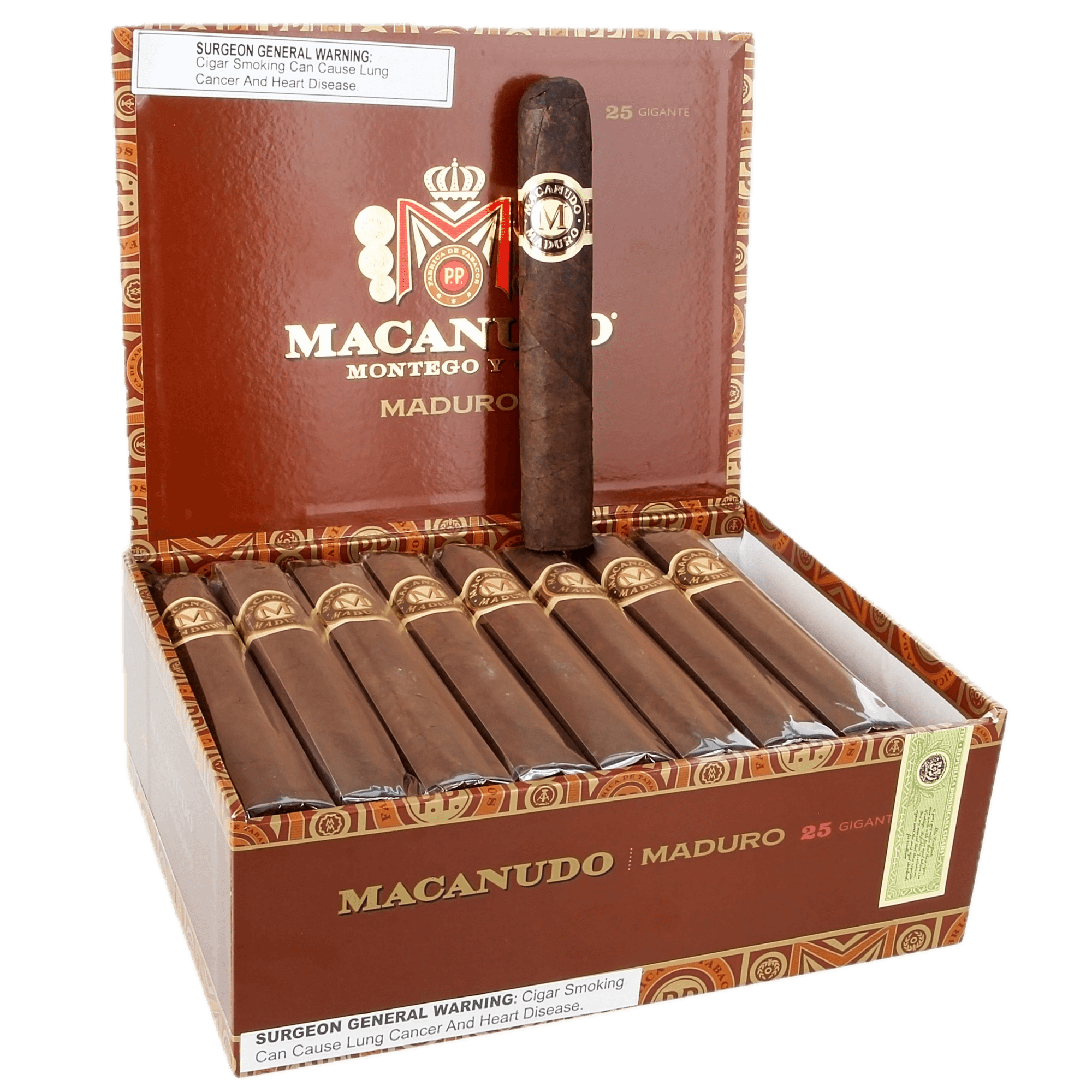 Macanudo Maduro Gigante 25 – Arango