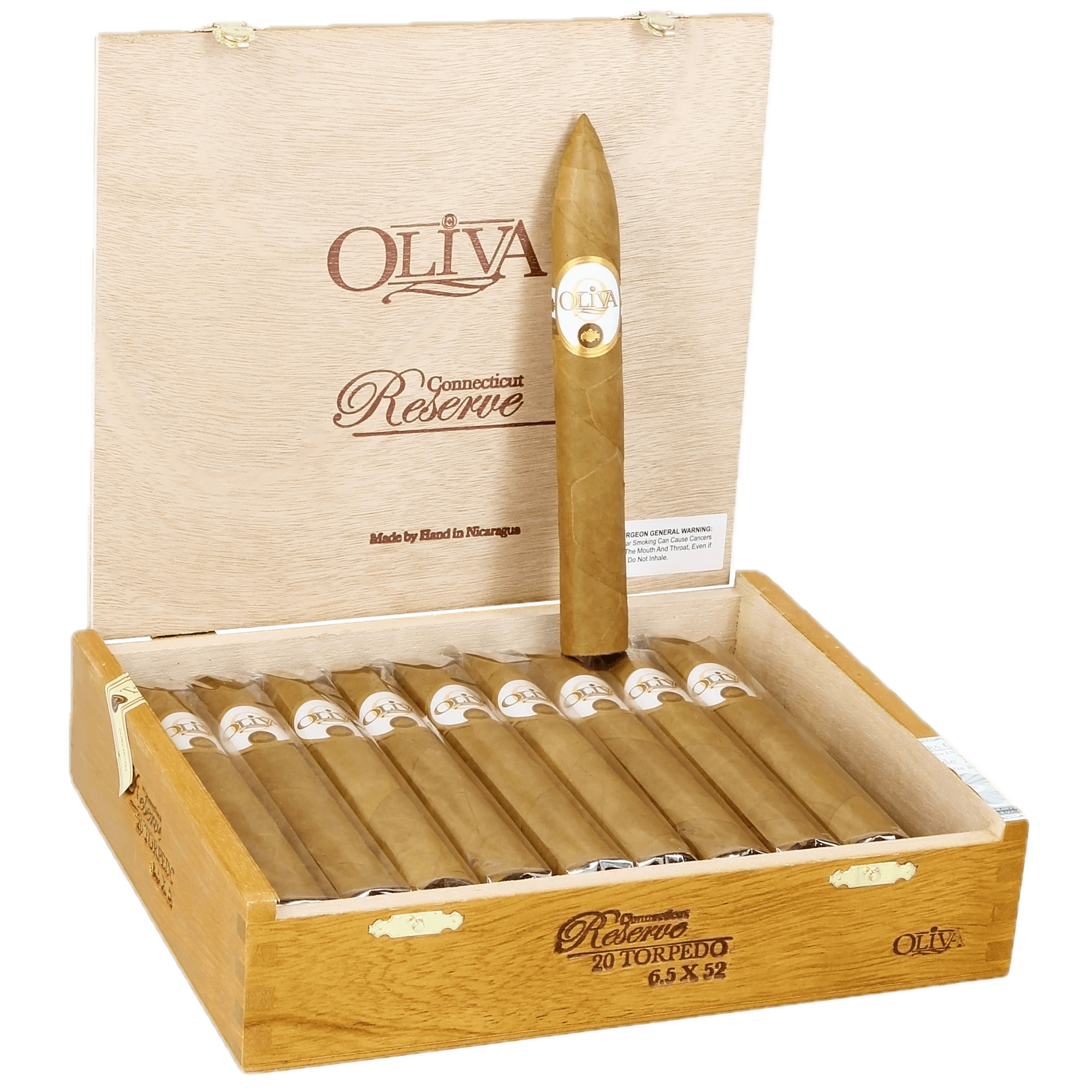 Oliva Connecticut Reserve Torpedo 20 – Arango