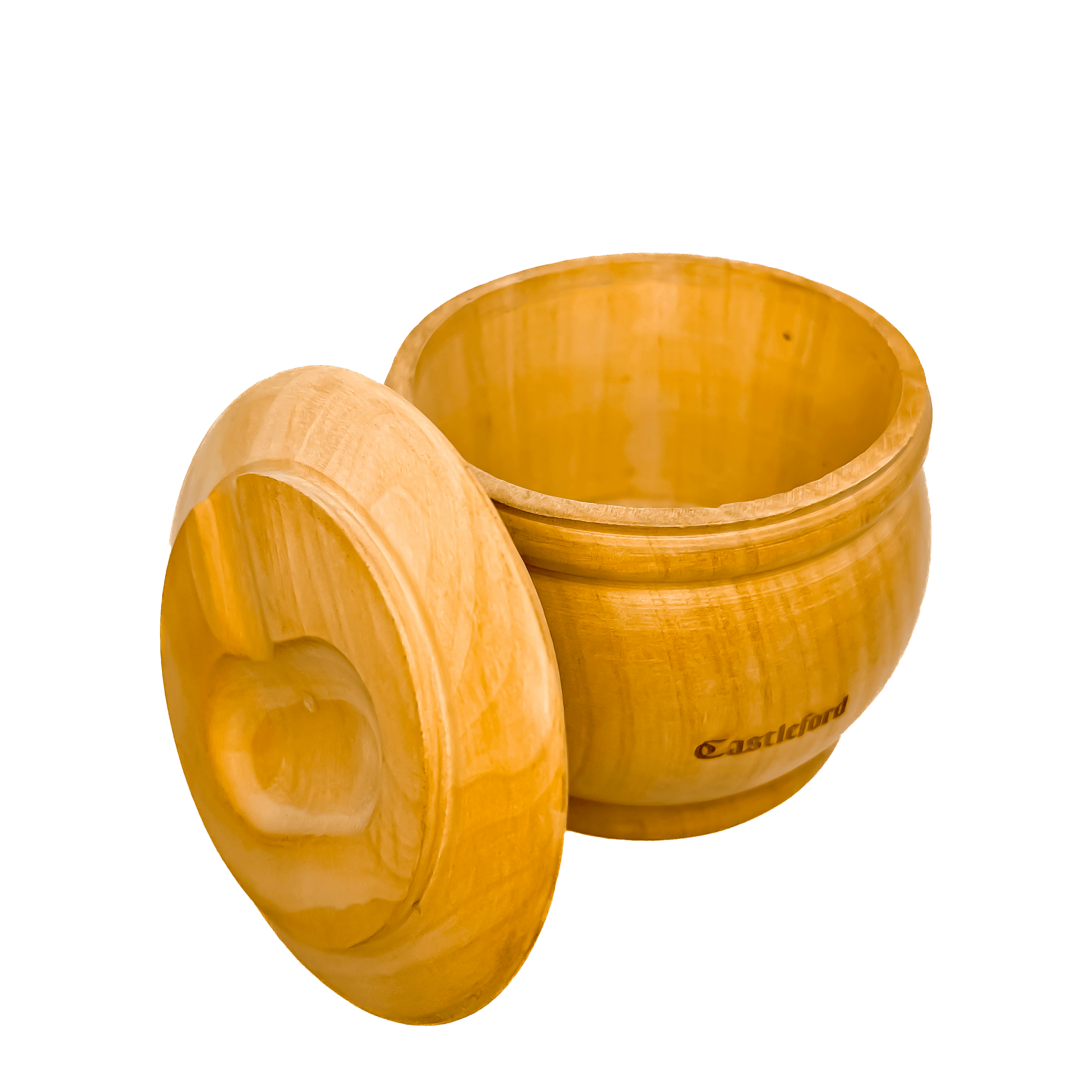 Wood Tobacco Jar with Pipe Stand – Arango