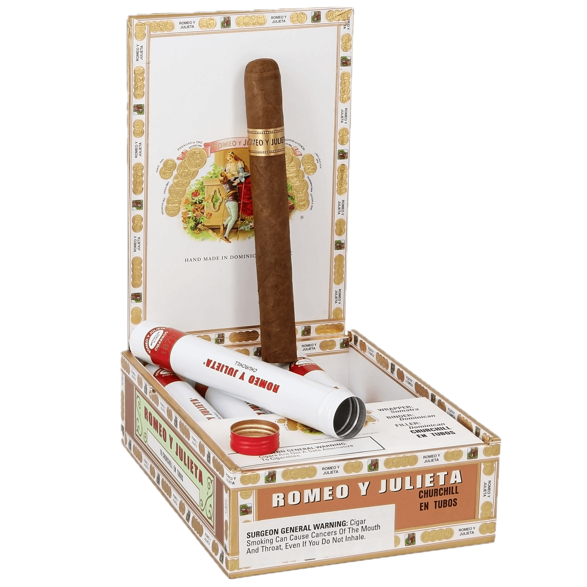 Romeo Y Julieta 1875 Churchill (T) 10 – Arango