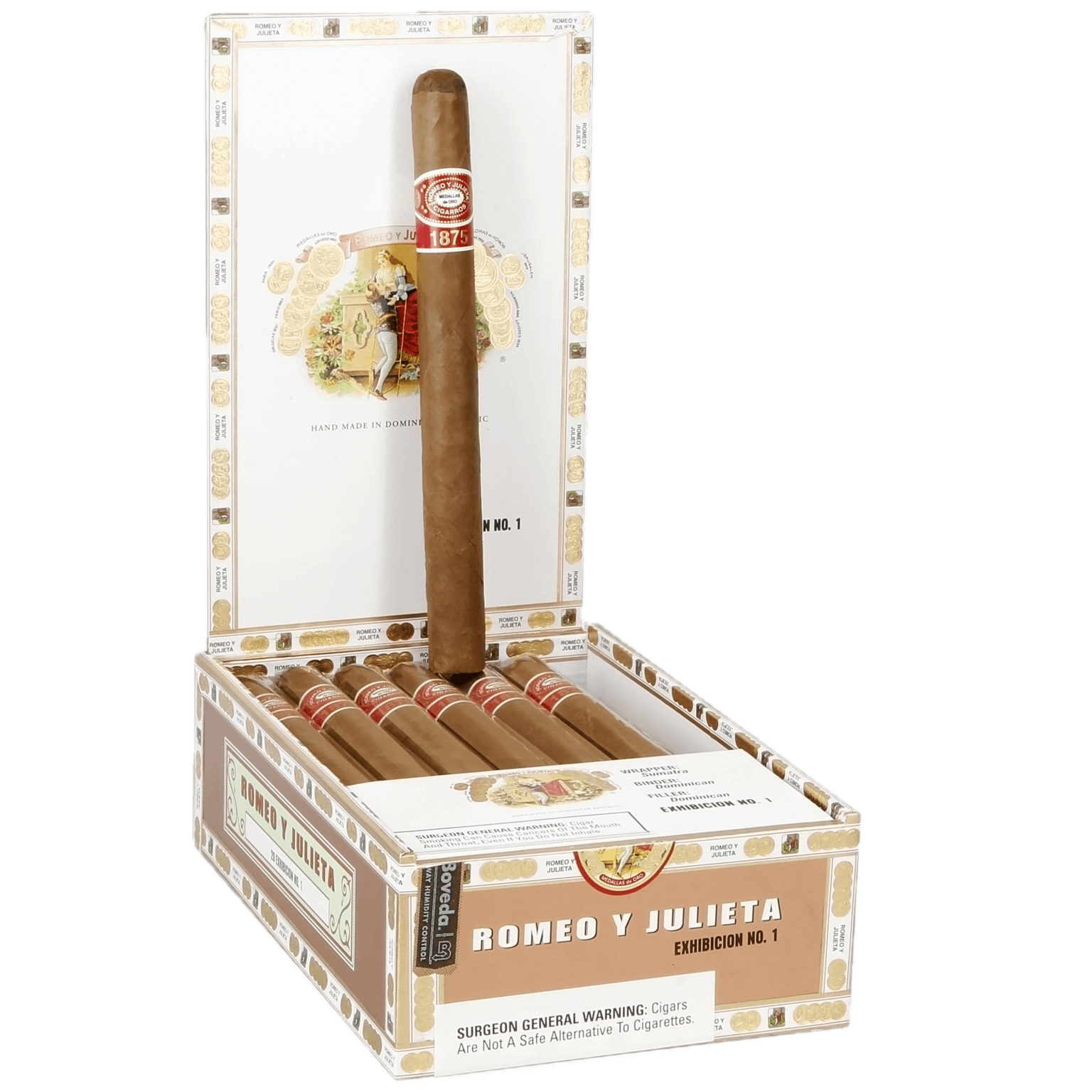 Romeo Y Julieta 1875 Exhibicion #1 20 – Arango