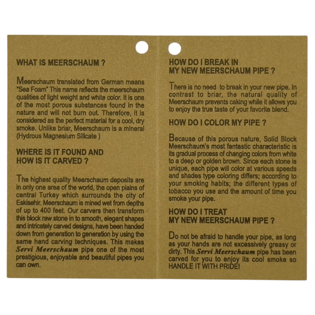 Servi Meerschaum Claw – Arango